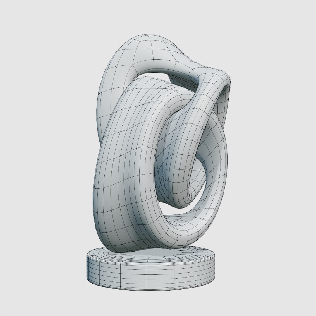 Modern Abstract Sculpture 3D Model - TurboSquid 1630699