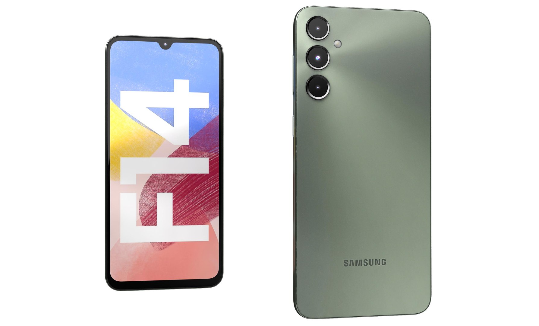 3D Samsung Galaxy F14 4G Green - TurboSquid 2277280