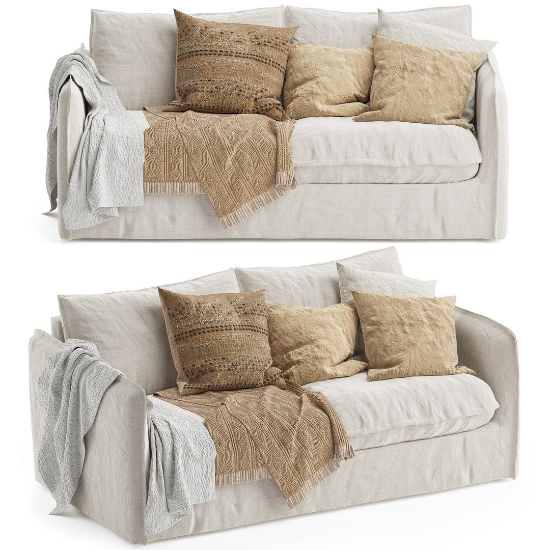 Neva Sofa 3D Model - TurboSquid 2300336