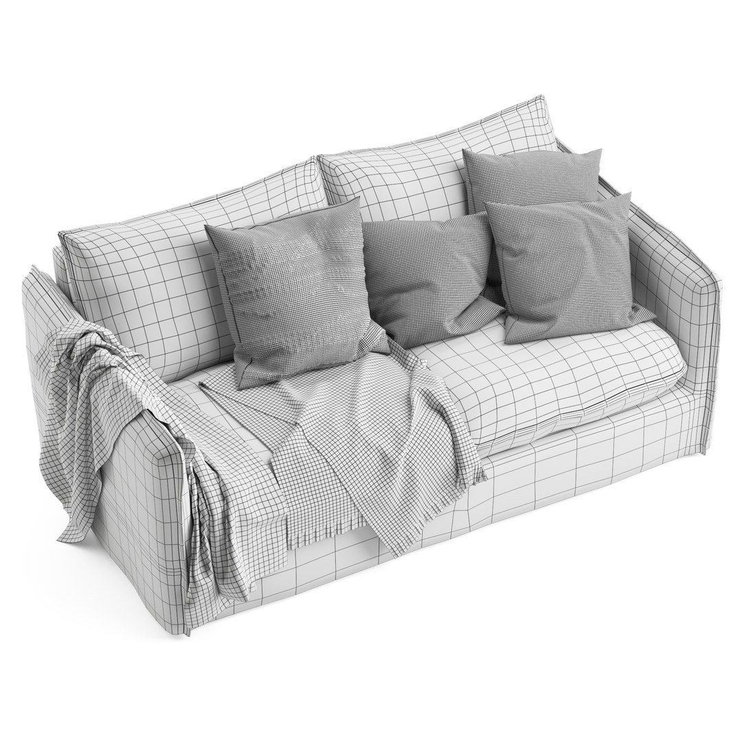 Neva Sofa 3D Model - TurboSquid 2300336