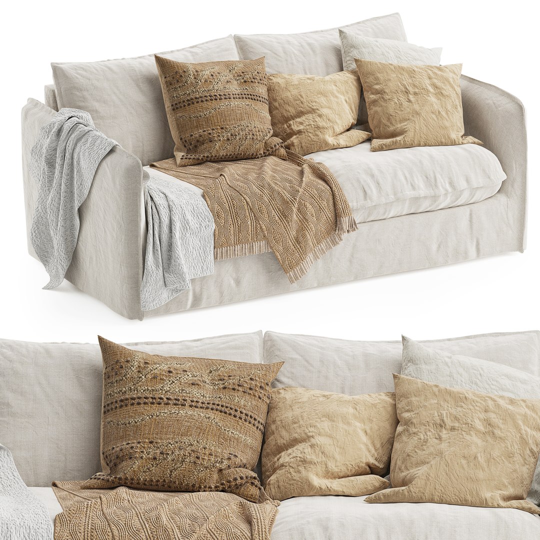 Neva Sofa 3D Model - TurboSquid 2300336