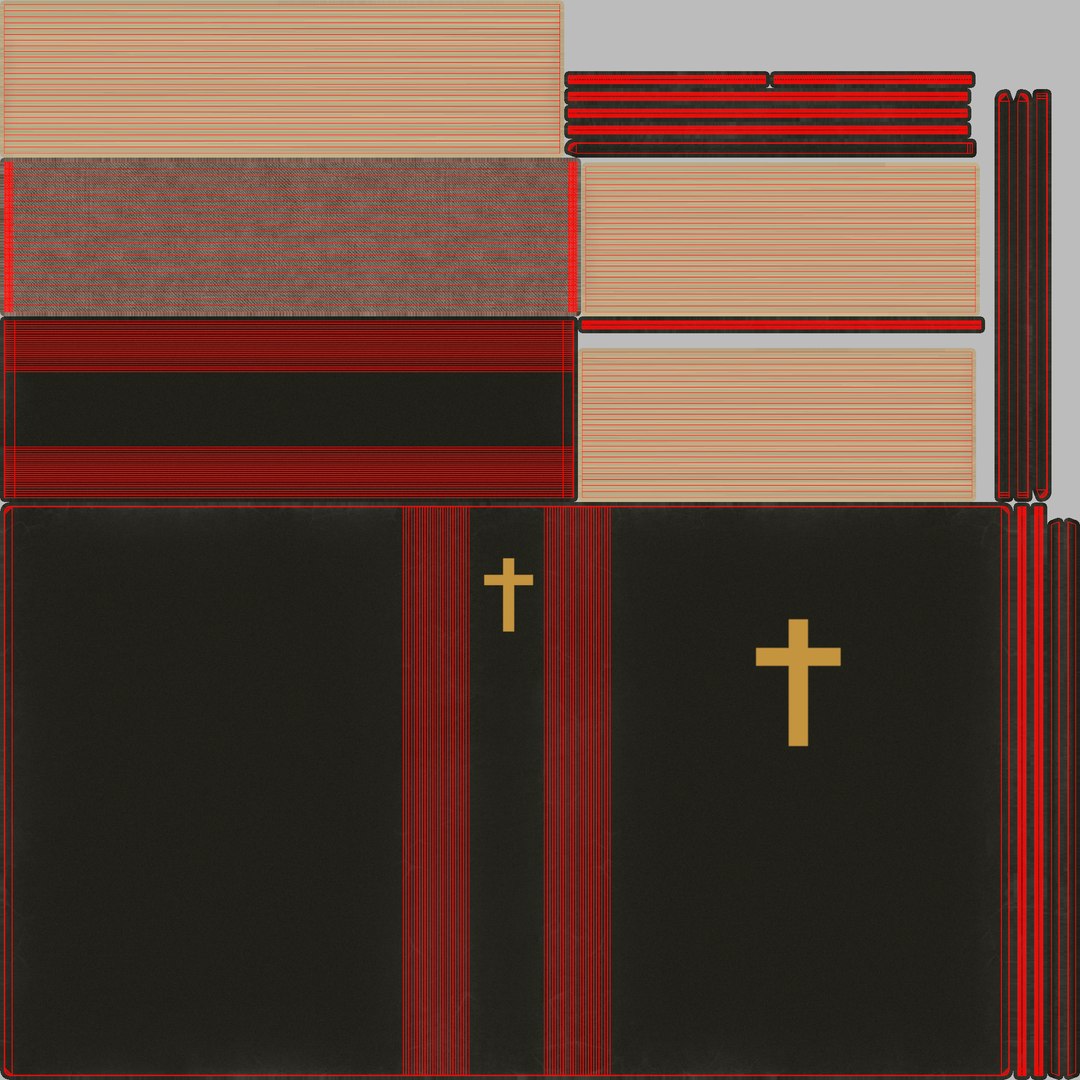 Bible Model - TurboSquid 2503275