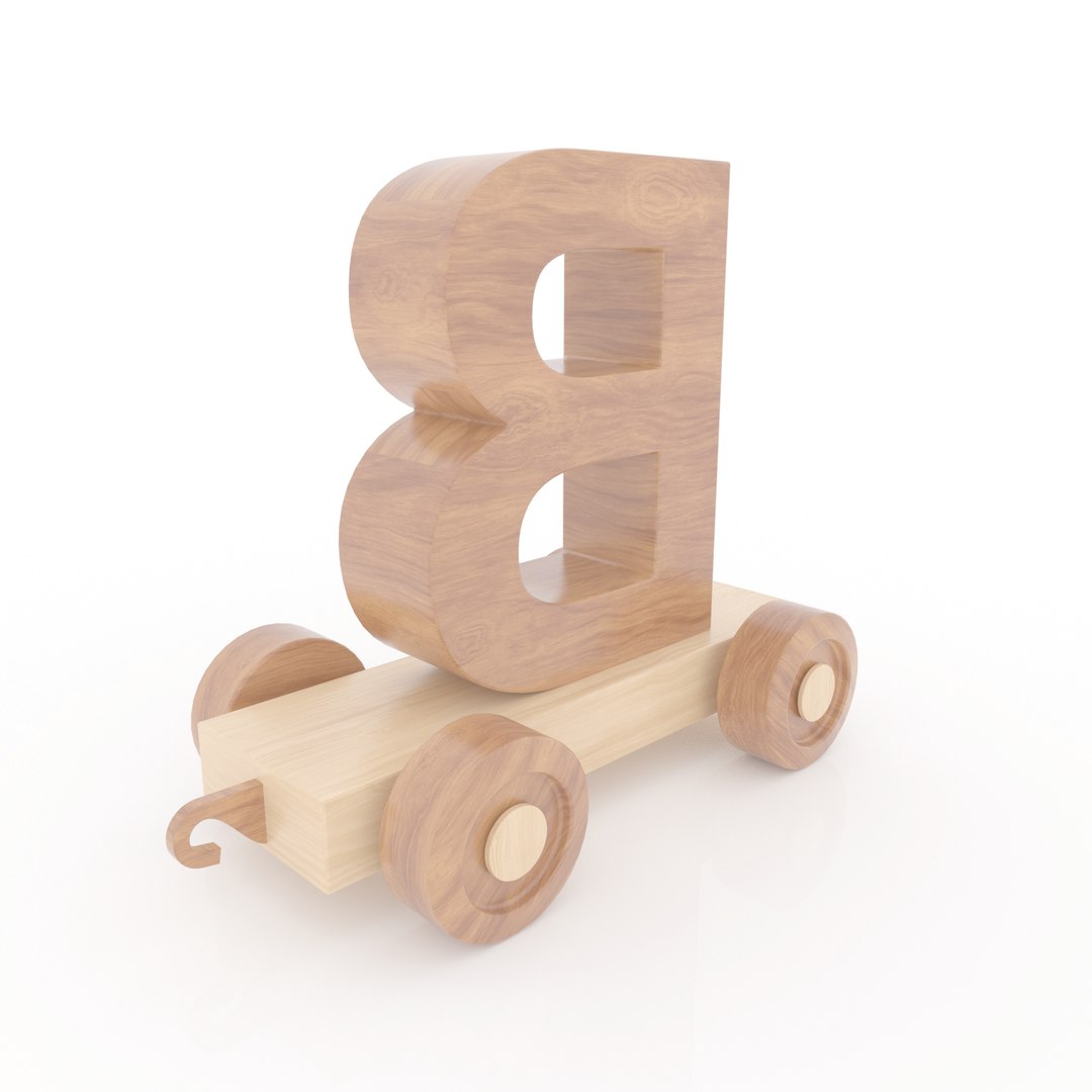 Letter B Car 3D Model - TurboSquid 1559112