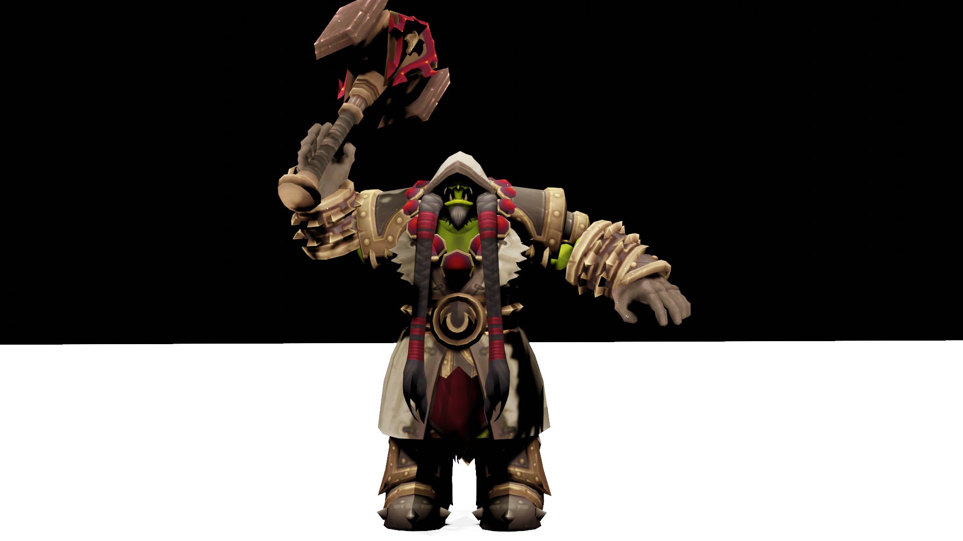 3D Model Thrall Fully Textured Rigged And Printable 3D Model ...