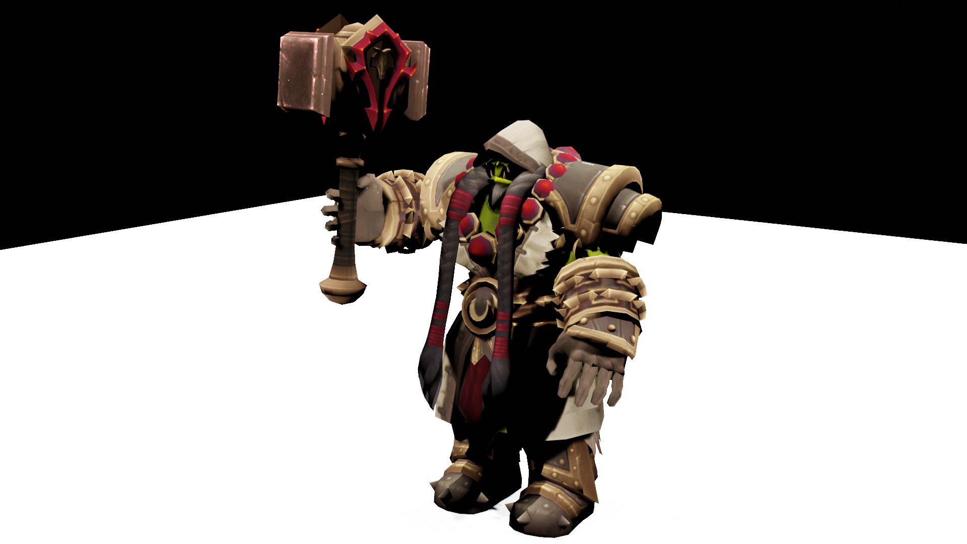 3D Model Thrall Fully Textured Rigged And Printable 3D Model ...