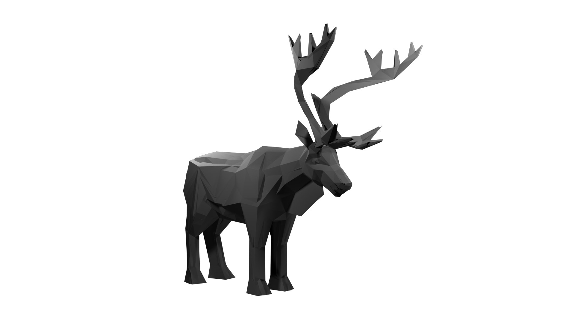 Animals Base Meshes Low-poly Model - TurboSquid 2165278