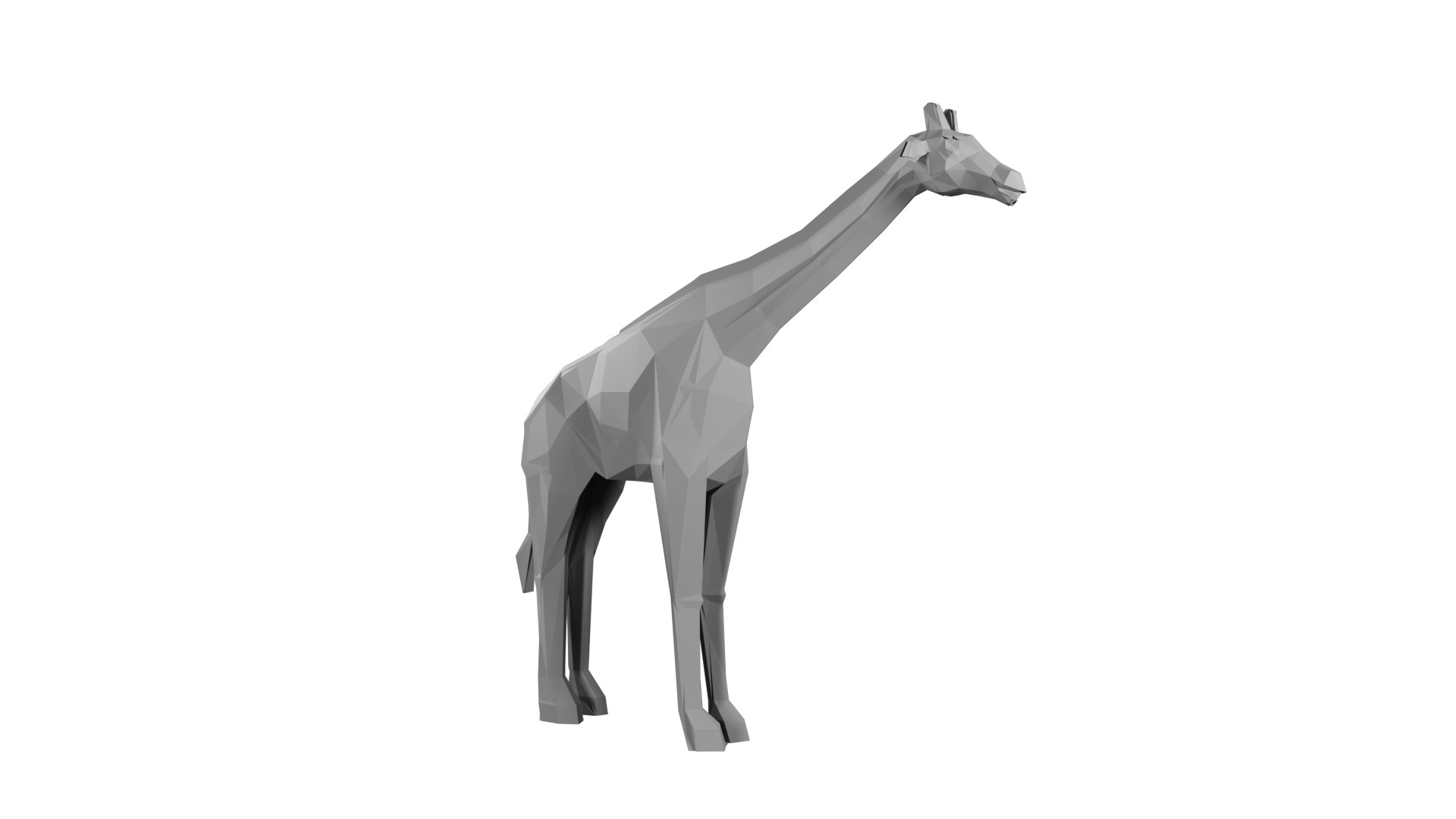 Animals Base Meshes Low-poly Model - TurboSquid 2165278