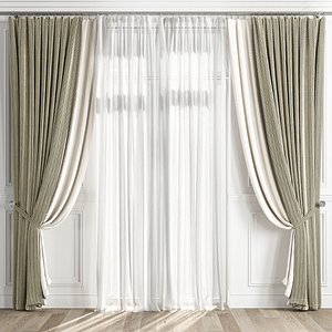 Window Curtain 3D Models for Download | TurboSquid