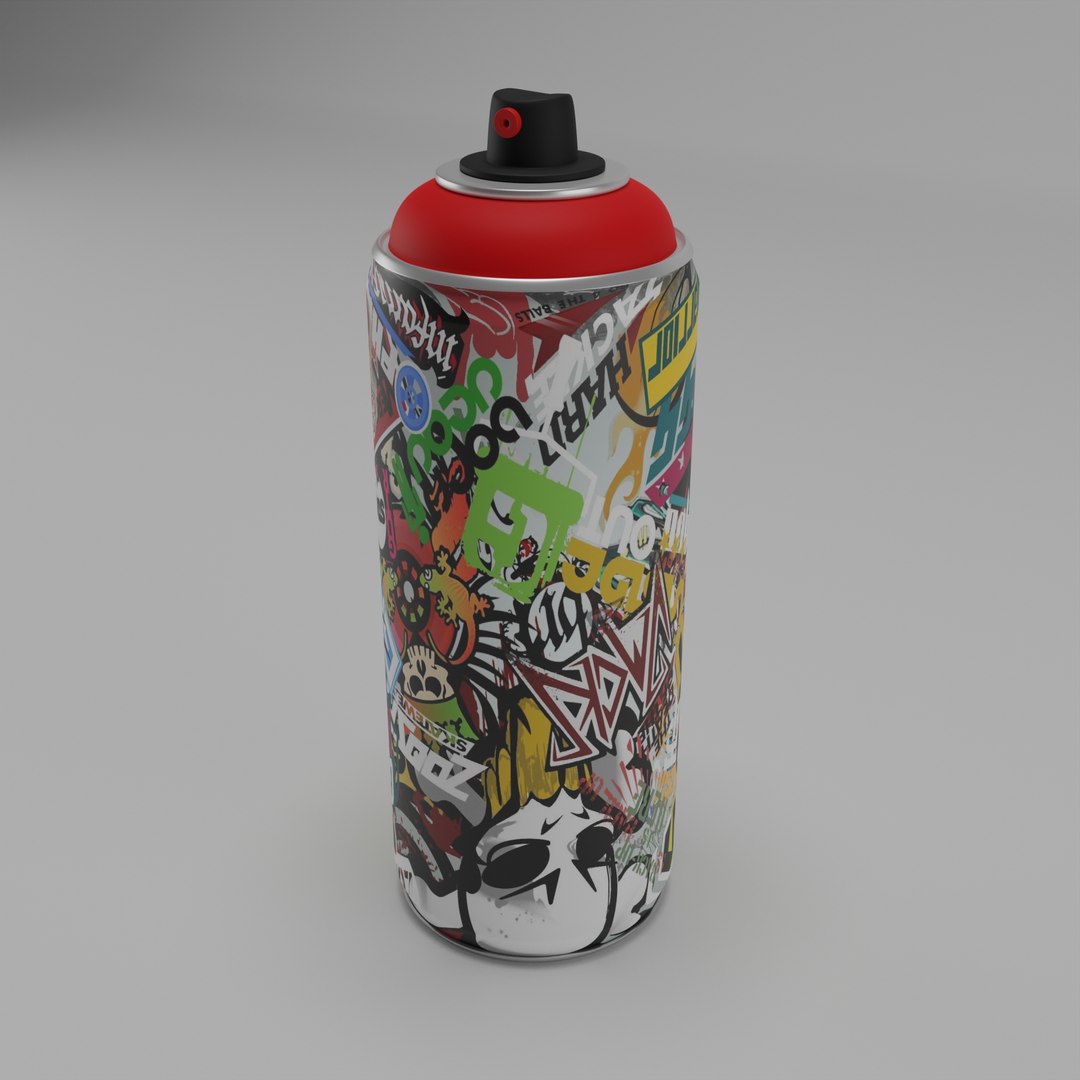 Free 3D Spray Paint - TurboSquid 1588567