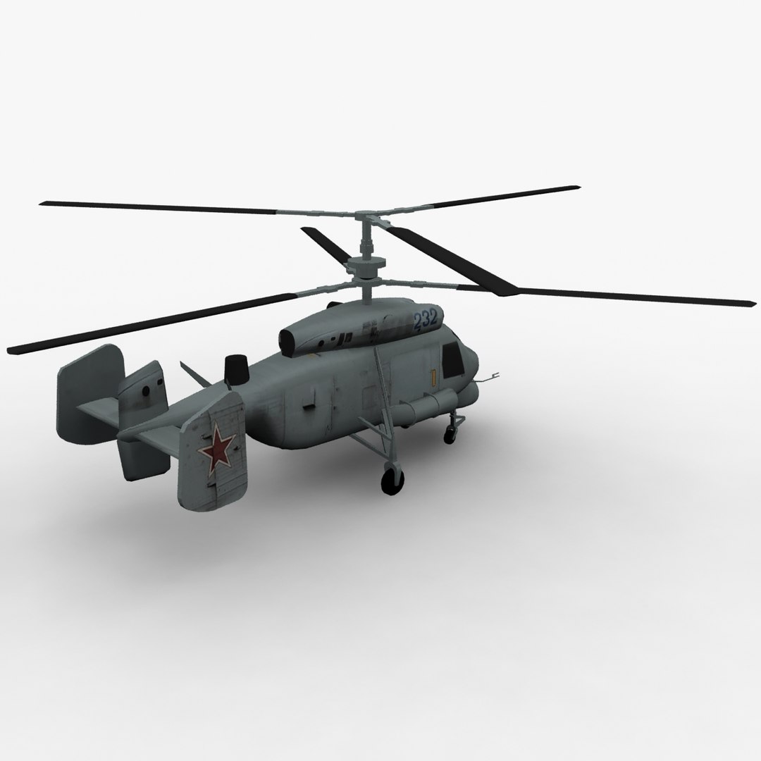 3d Model Ka-25 Kamov
