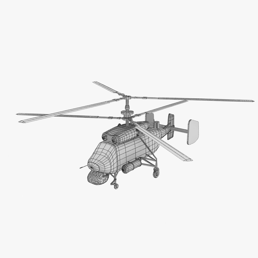 3d Model Ka-25 Kamov