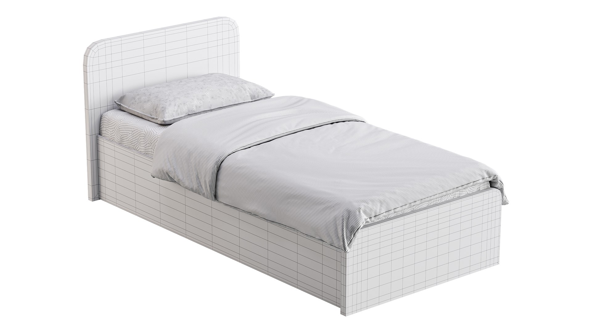 Ingrid Bed 3D Model - TurboSquid 2280145