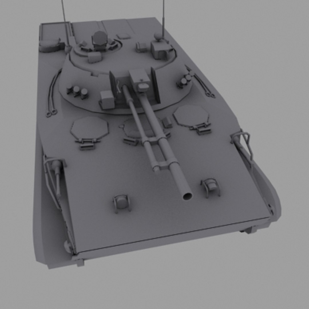 3d Russian Army Apc Tank Model