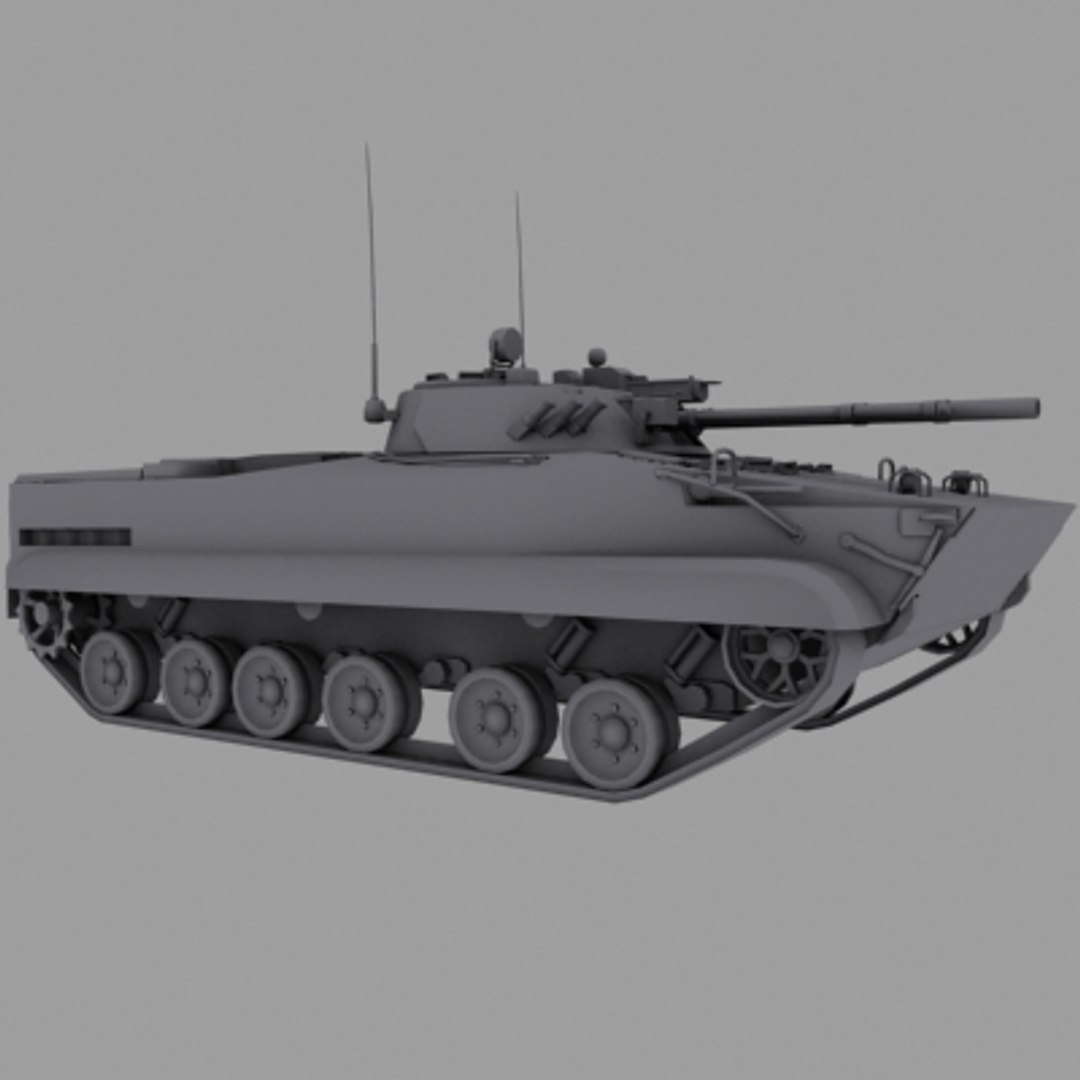 3d Russian Army Apc Tank Model