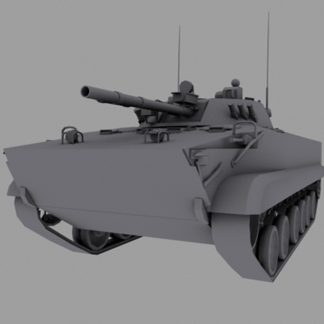 3d Russian Army Apc Tank Model