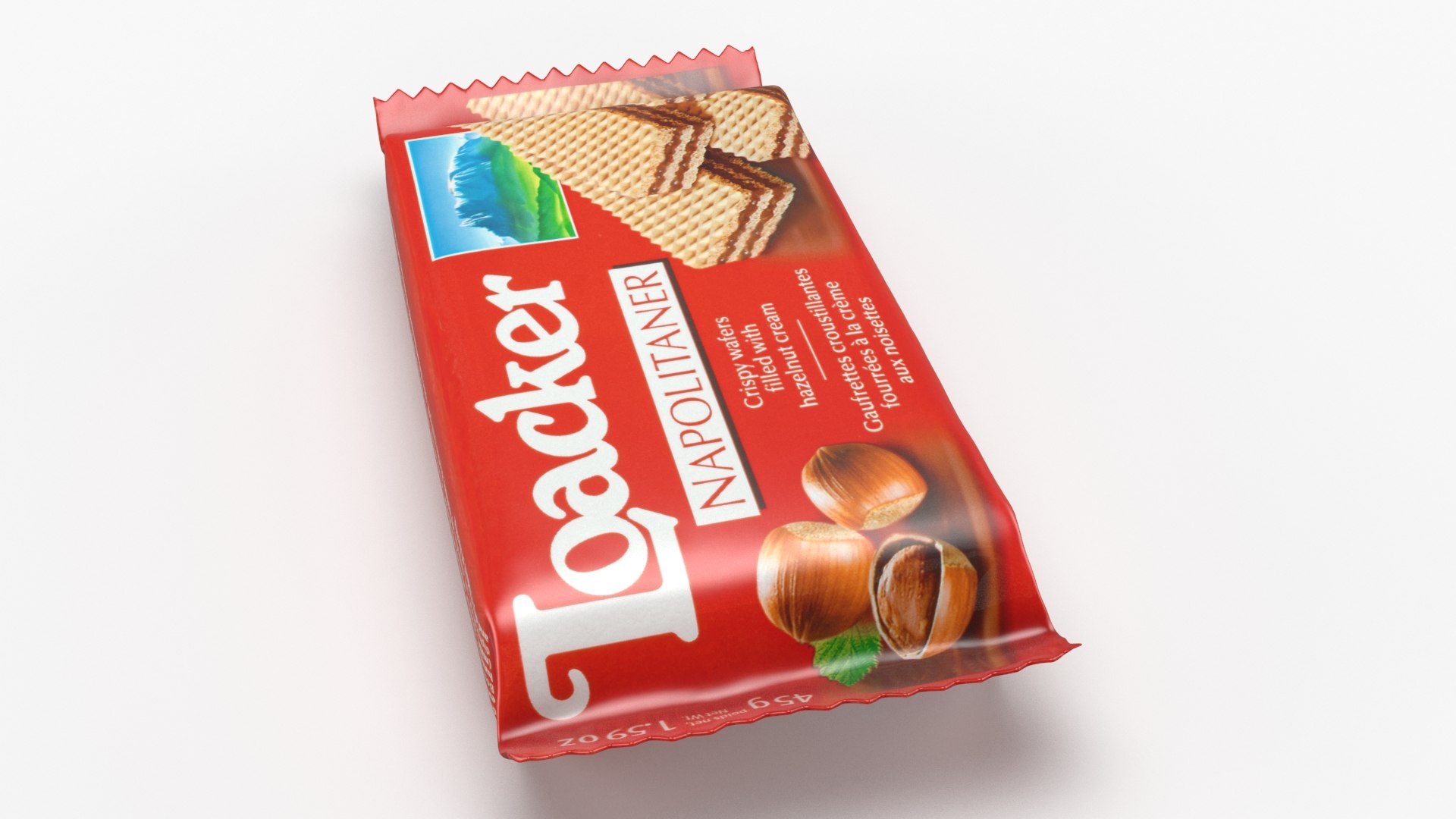 3D Loacker Napolitaner 45g Set - TurboSquid 1763874