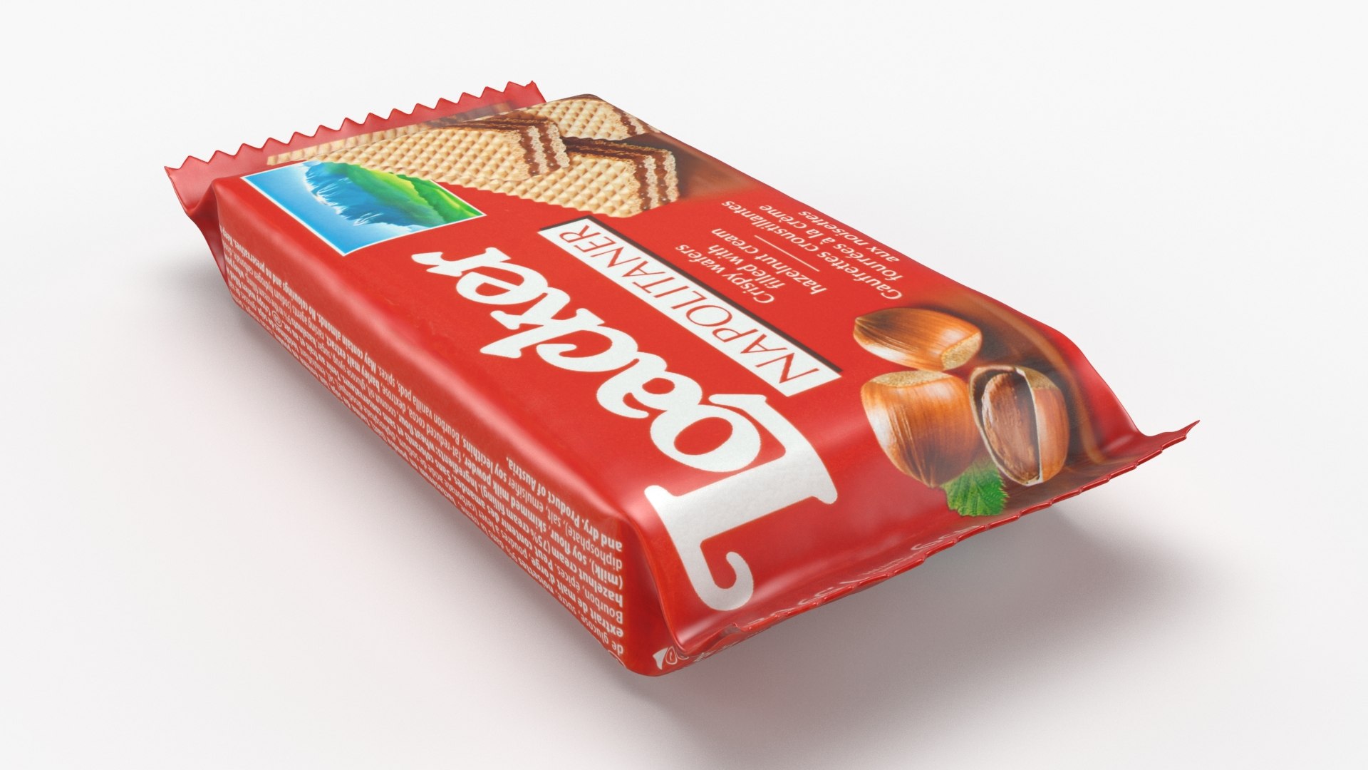 3D Loacker Napolitaner 45g Set - TurboSquid 1763874