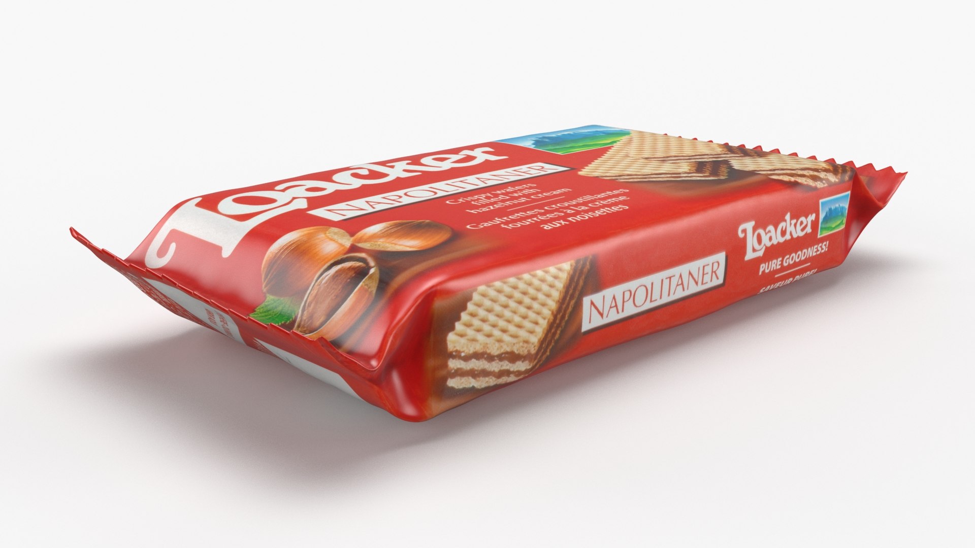 3D Loacker Napolitaner 45g Set - TurboSquid 1763874