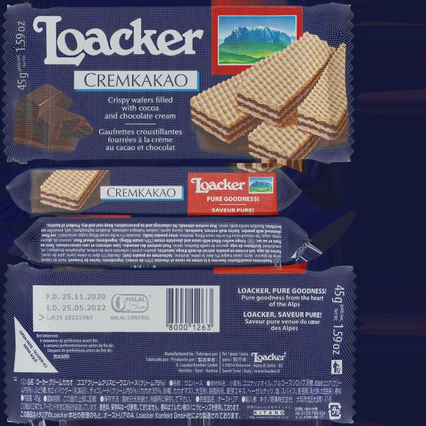 3D Loacker Napolitaner 45g Set - TurboSquid 1763874