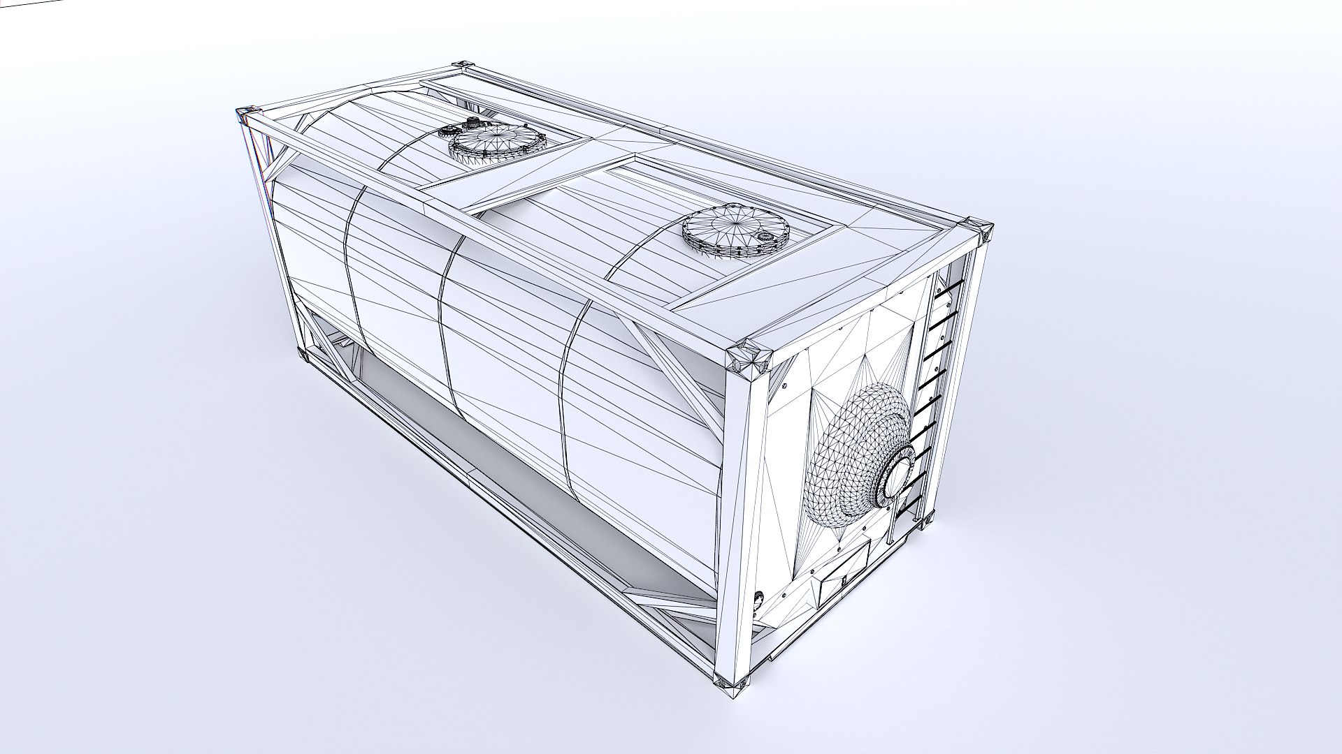 3D Tank Container Pack Model - TurboSquid 2270013
