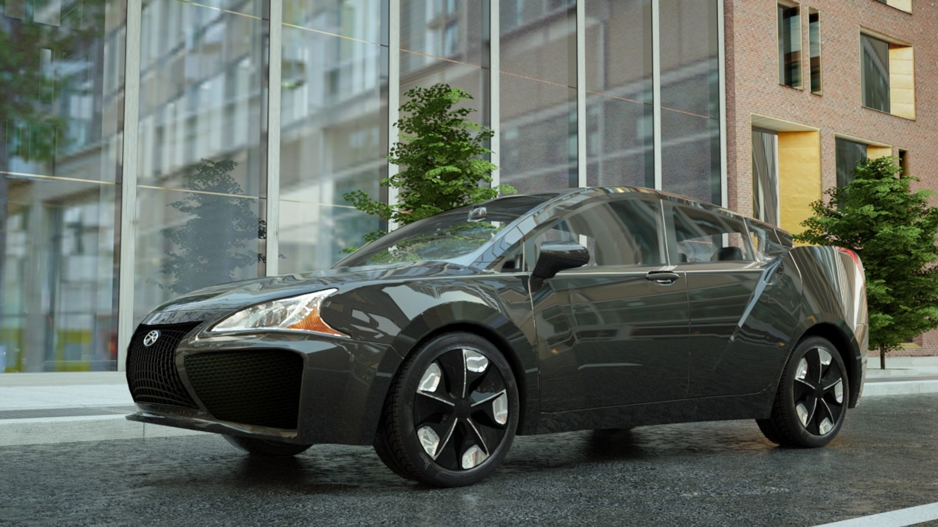 3D Generic Car - TurboSquid 1213242