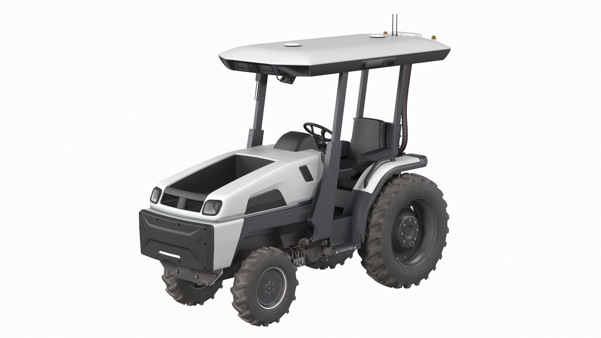 3D Self Driving Electric Tractor Dusty - TurboSquid 1824323