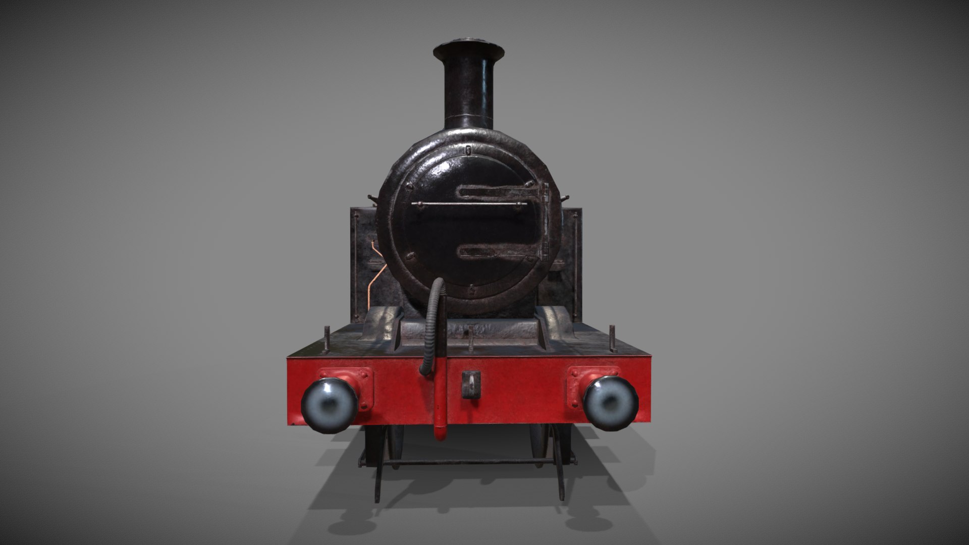 3D Low poly Jinty steam Engine model - TurboSquid 1737367