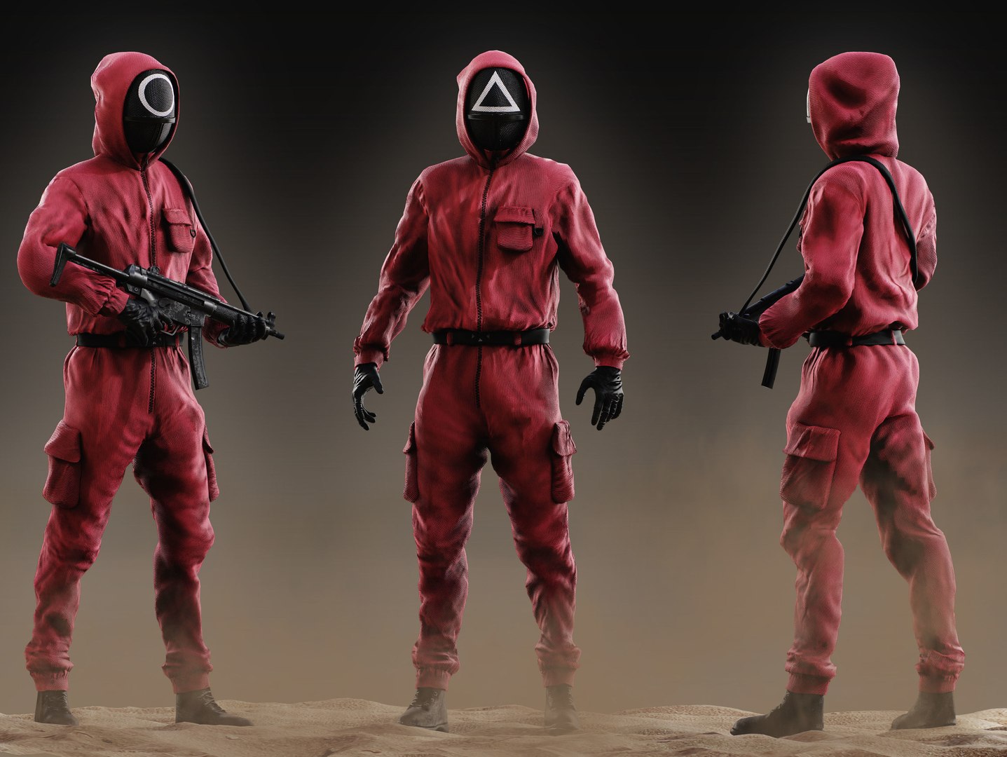 Squid Game 3D Print Ready Model - TurboSquid 2319700