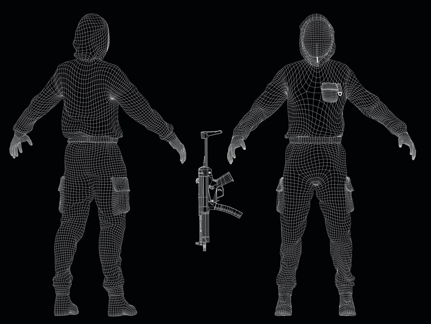 Squid Game 3D Print Ready Model - TurboSquid 2319700