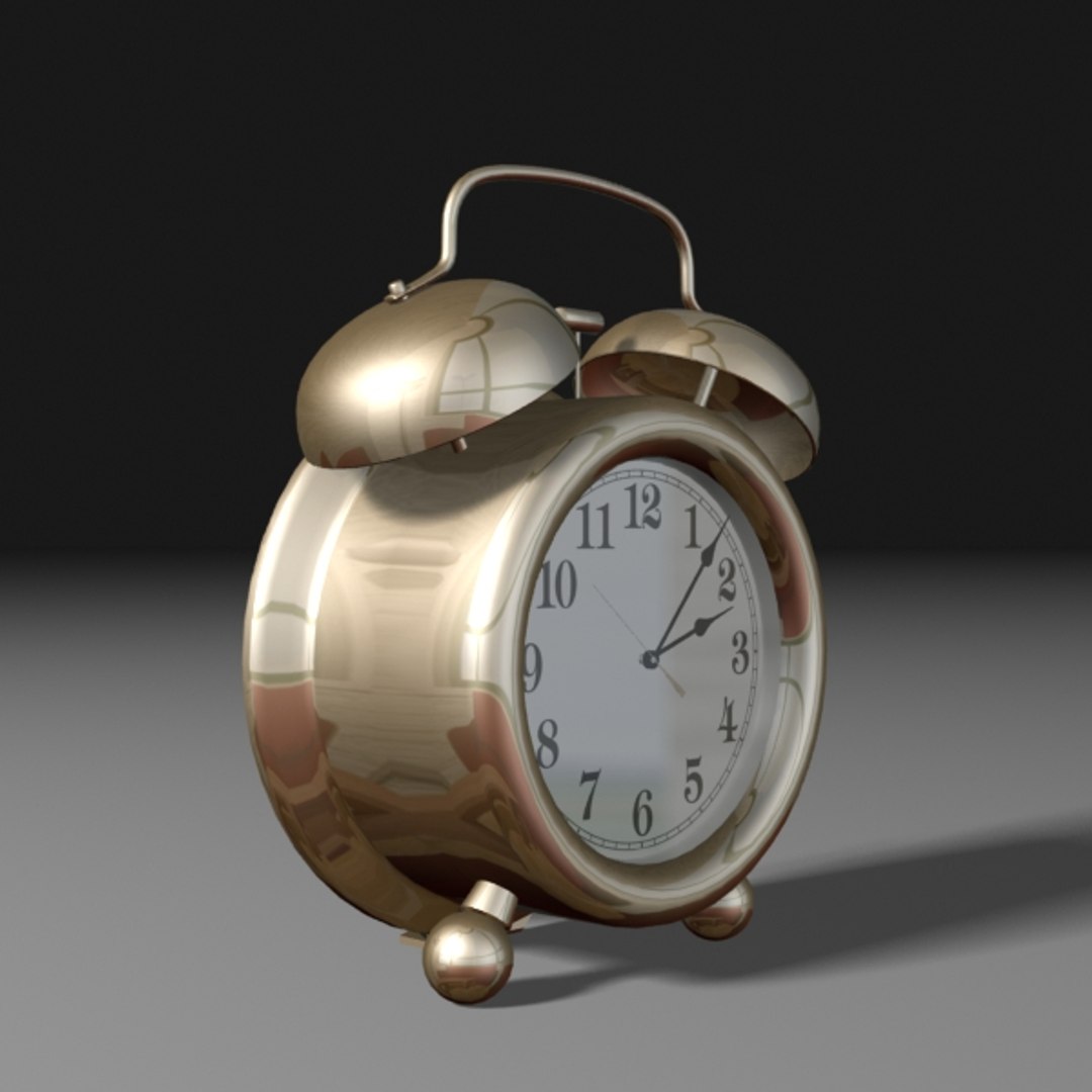 alarm clock analog 3d 3ds