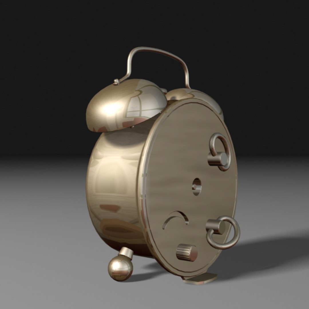 alarm clock analog 3d 3ds