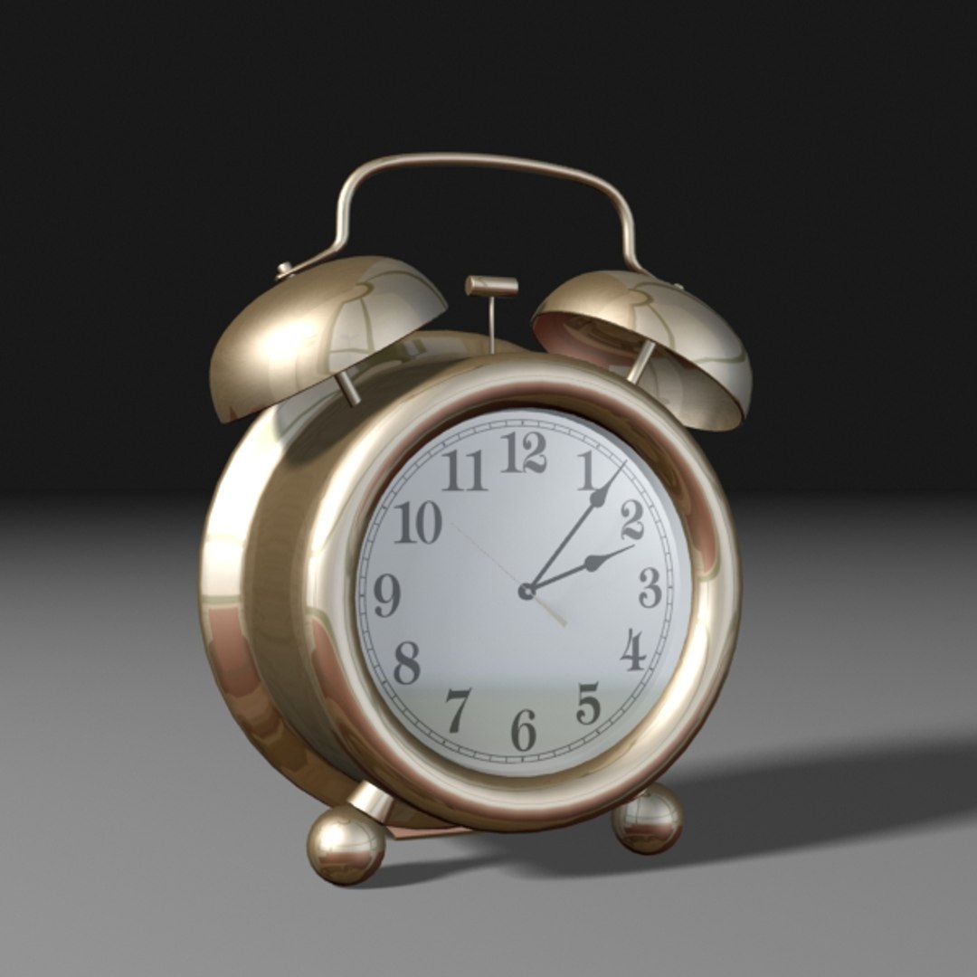 alarm clock analog 3d 3ds