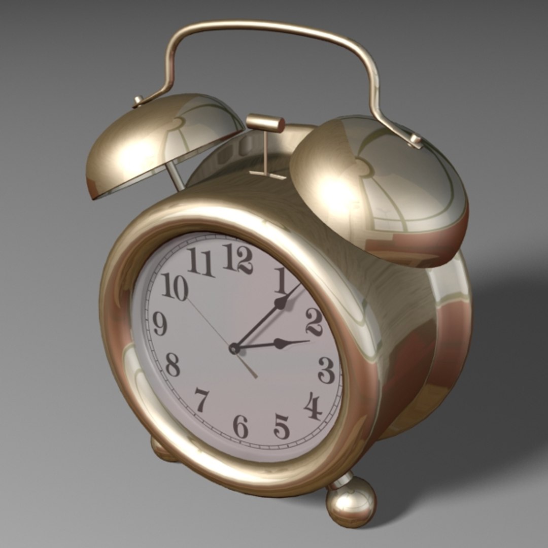 alarm clock analog 3d 3ds