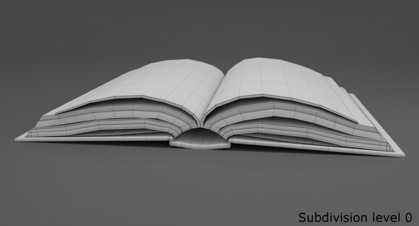 modelo 3d Libro abierto - TurboSquid 1278576