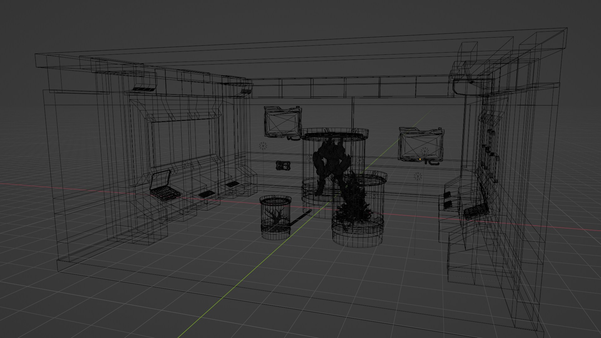 Mutant Tree Lab 3D - TurboSquid 1892013