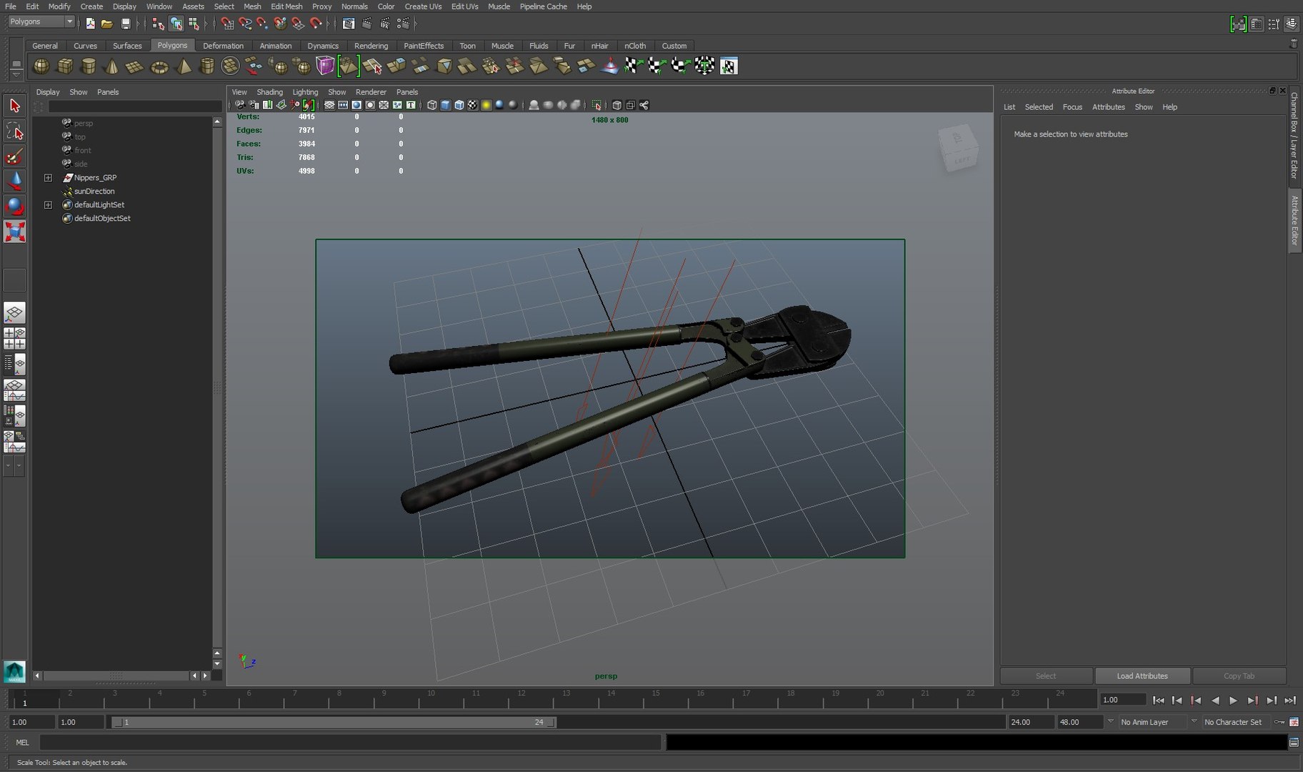 3D nippers - TurboSquid 1411328