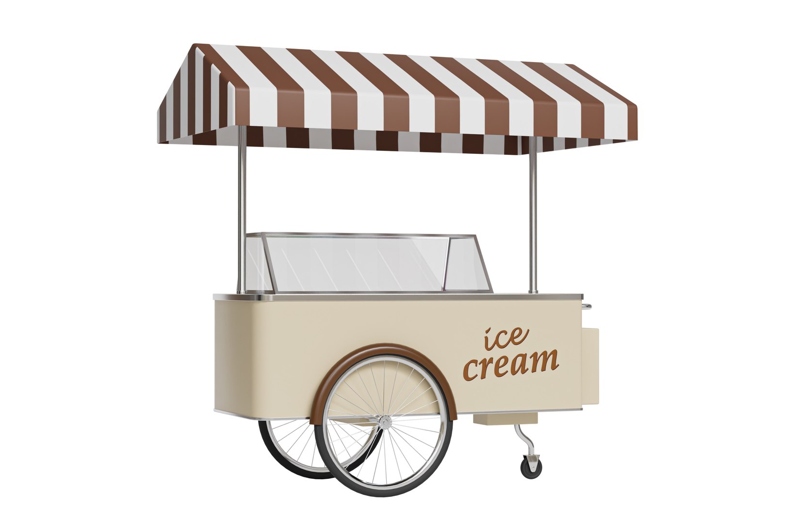 3D Ice Cream Cart 02 Model - TurboSquid 2324874