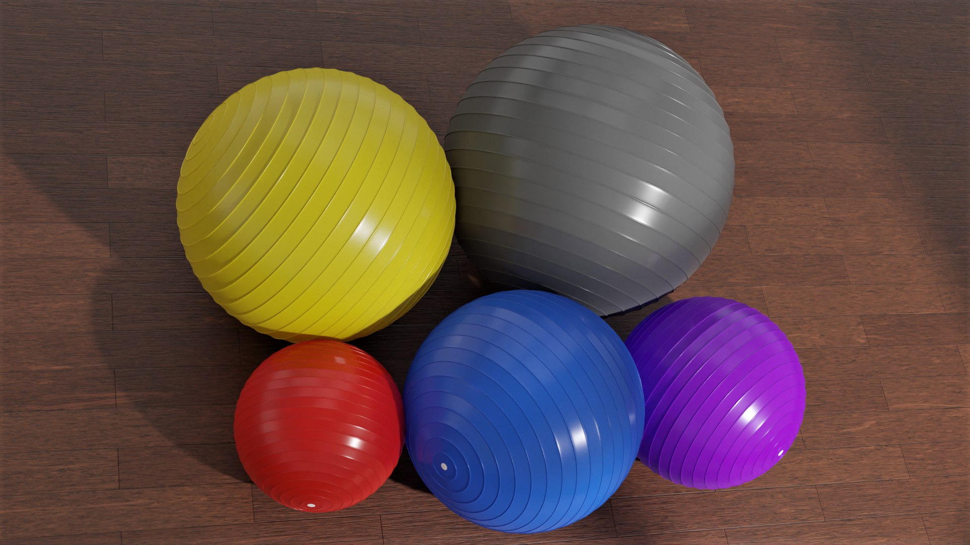 3D Swiss Balls Model - TurboSquid 2020556