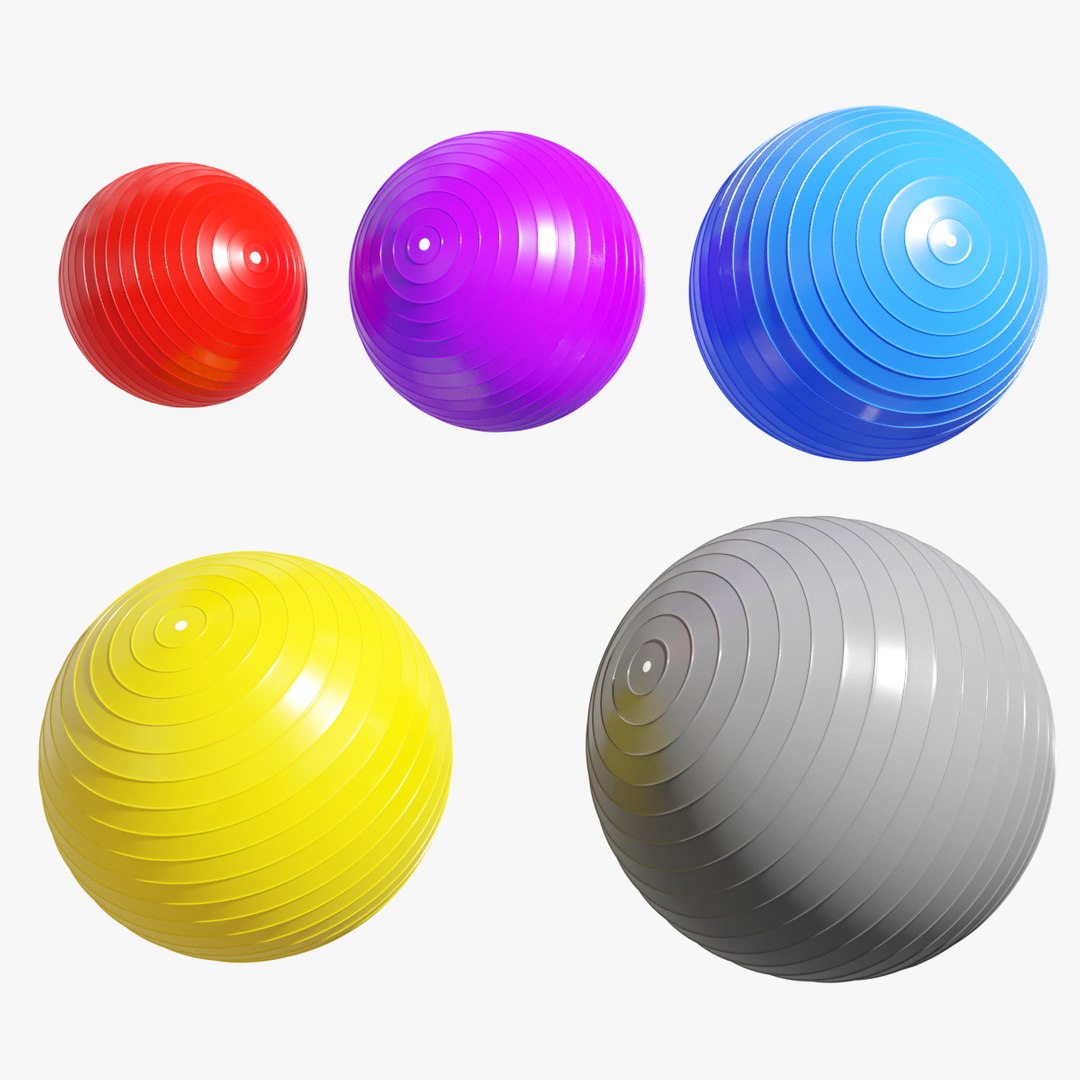3D Swiss Balls Model - TurboSquid 2020556