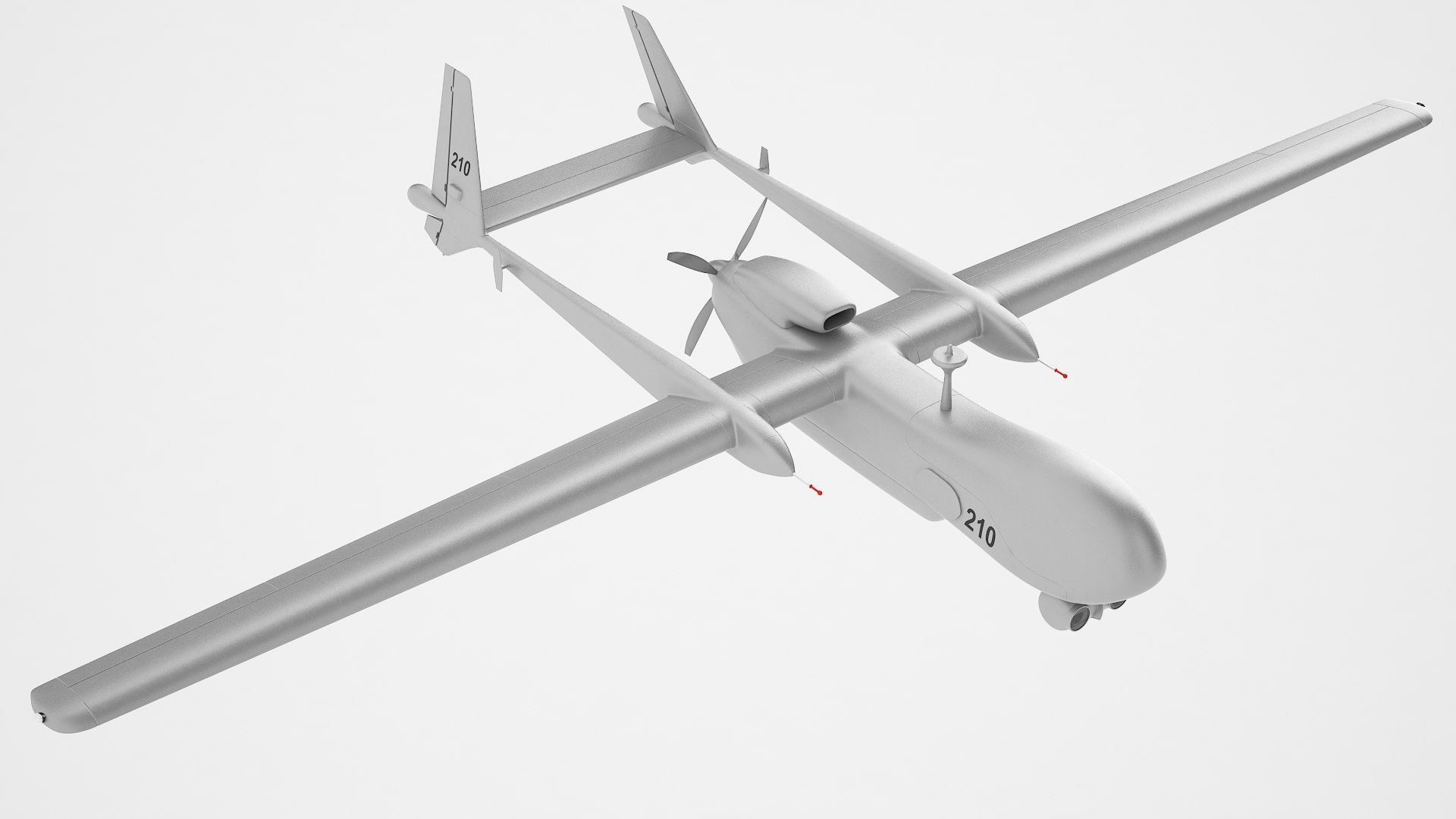 3D UAV Heron TP 04 - TurboSquid 2164464