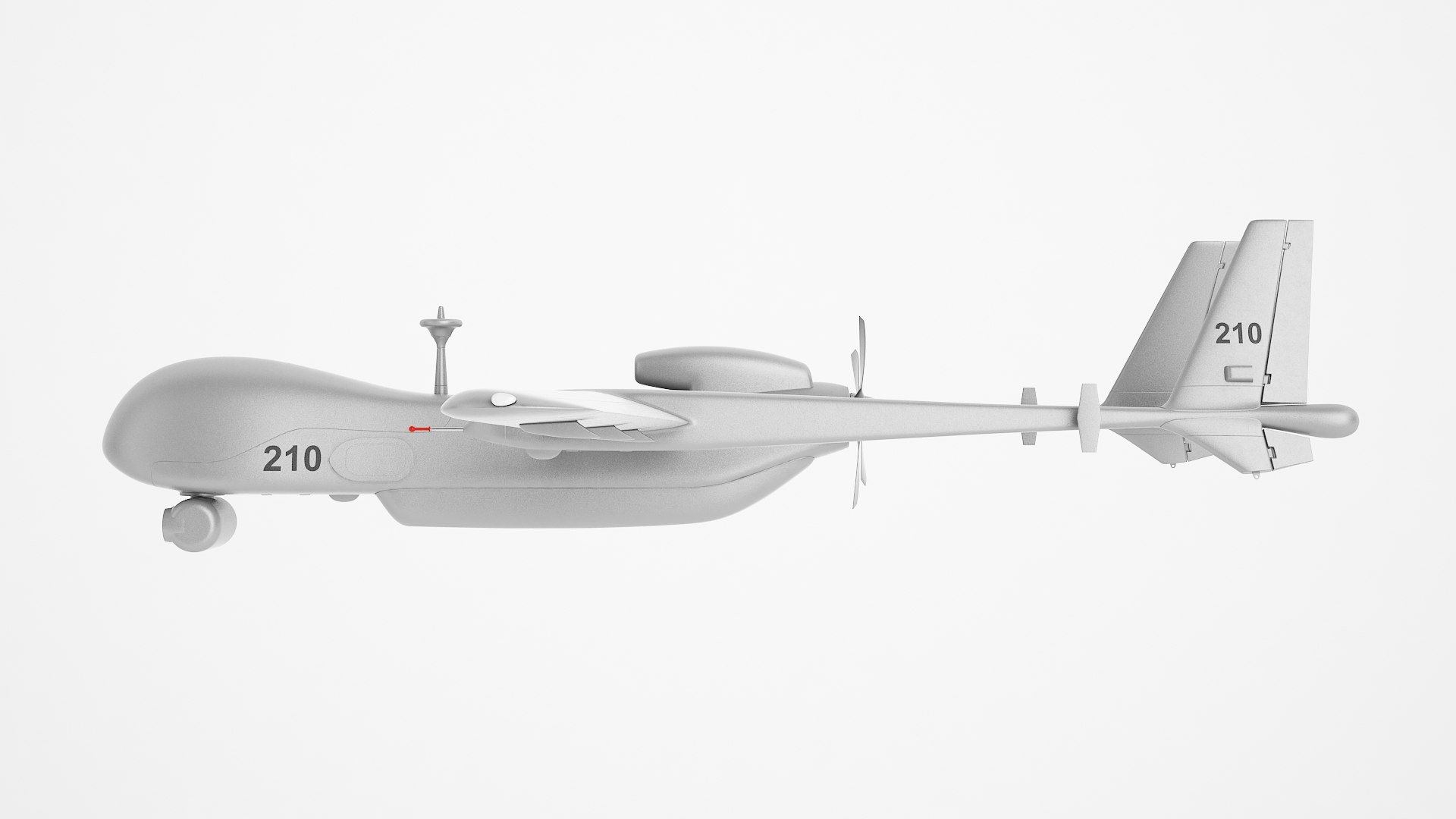 3D UAV Heron TP 04 - TurboSquid 2164464