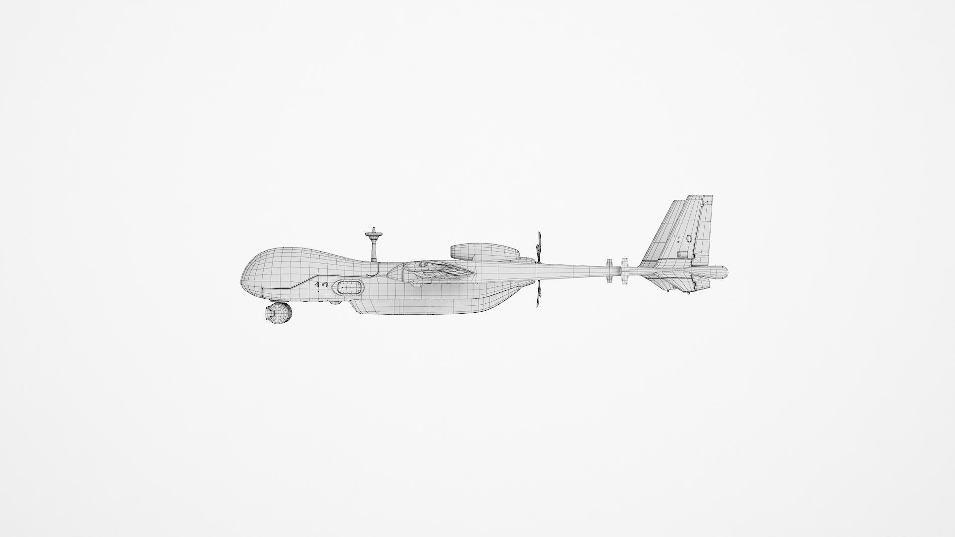 3D UAV Heron TP 04 - TurboSquid 2164464