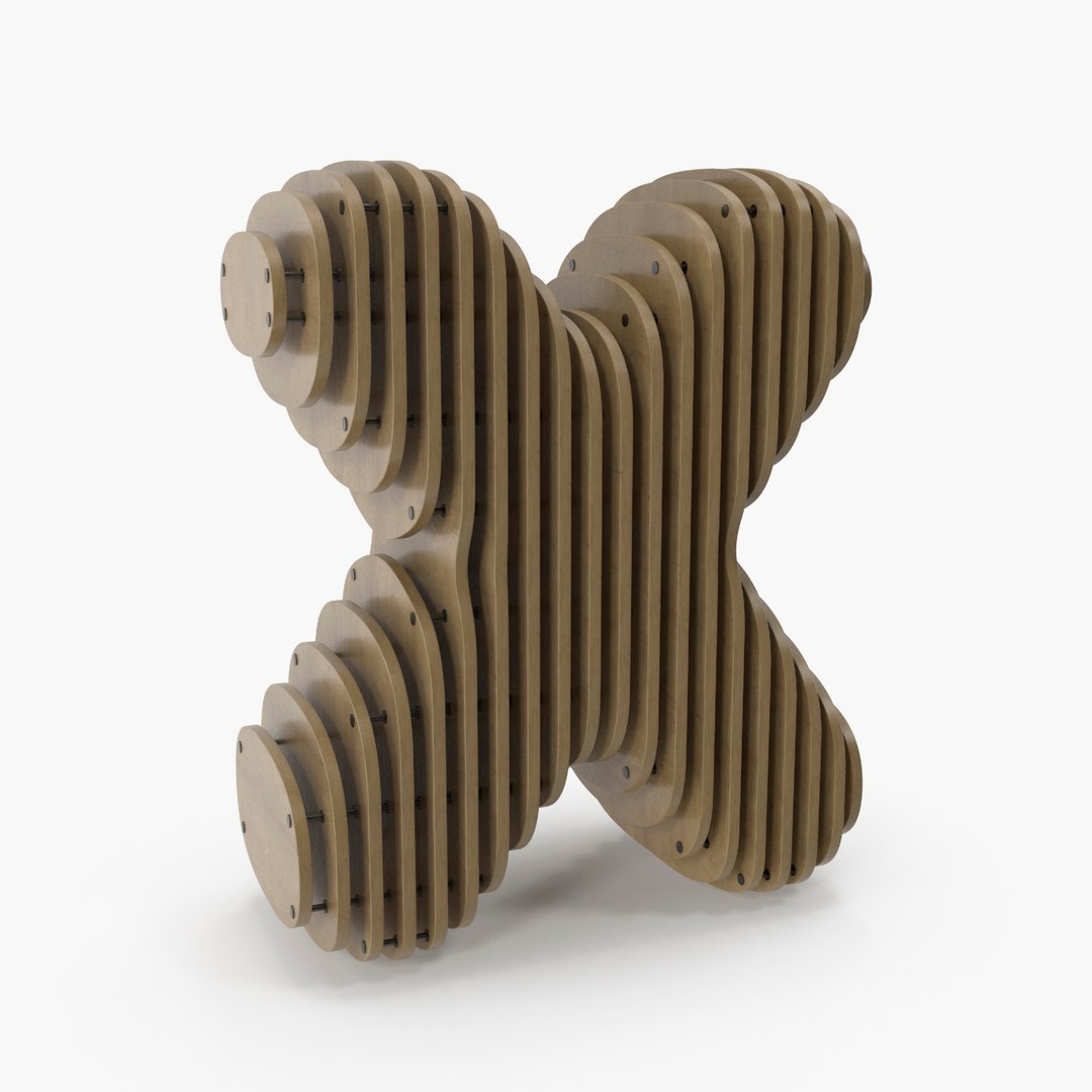 modèle 3D de Symbole du bois X - TurboSquid 1787195
