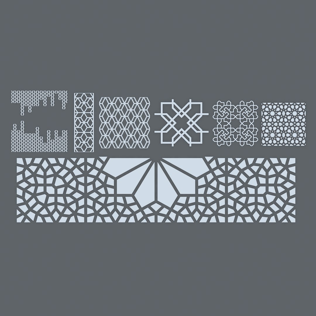 Free 3D Partition Pattern Model - TurboSquid 1473905