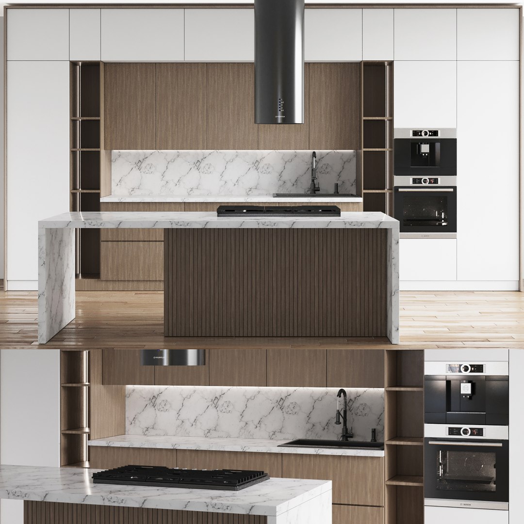 3D KITCHEN 058 - TurboSquid 2014409