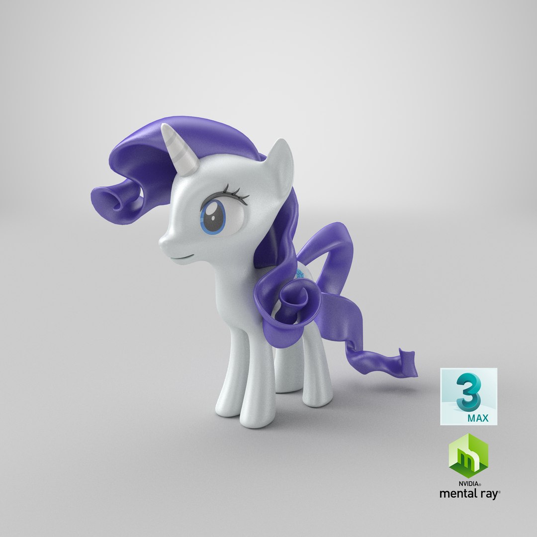 3D Model Rarity Pony - TurboSquid 2009069