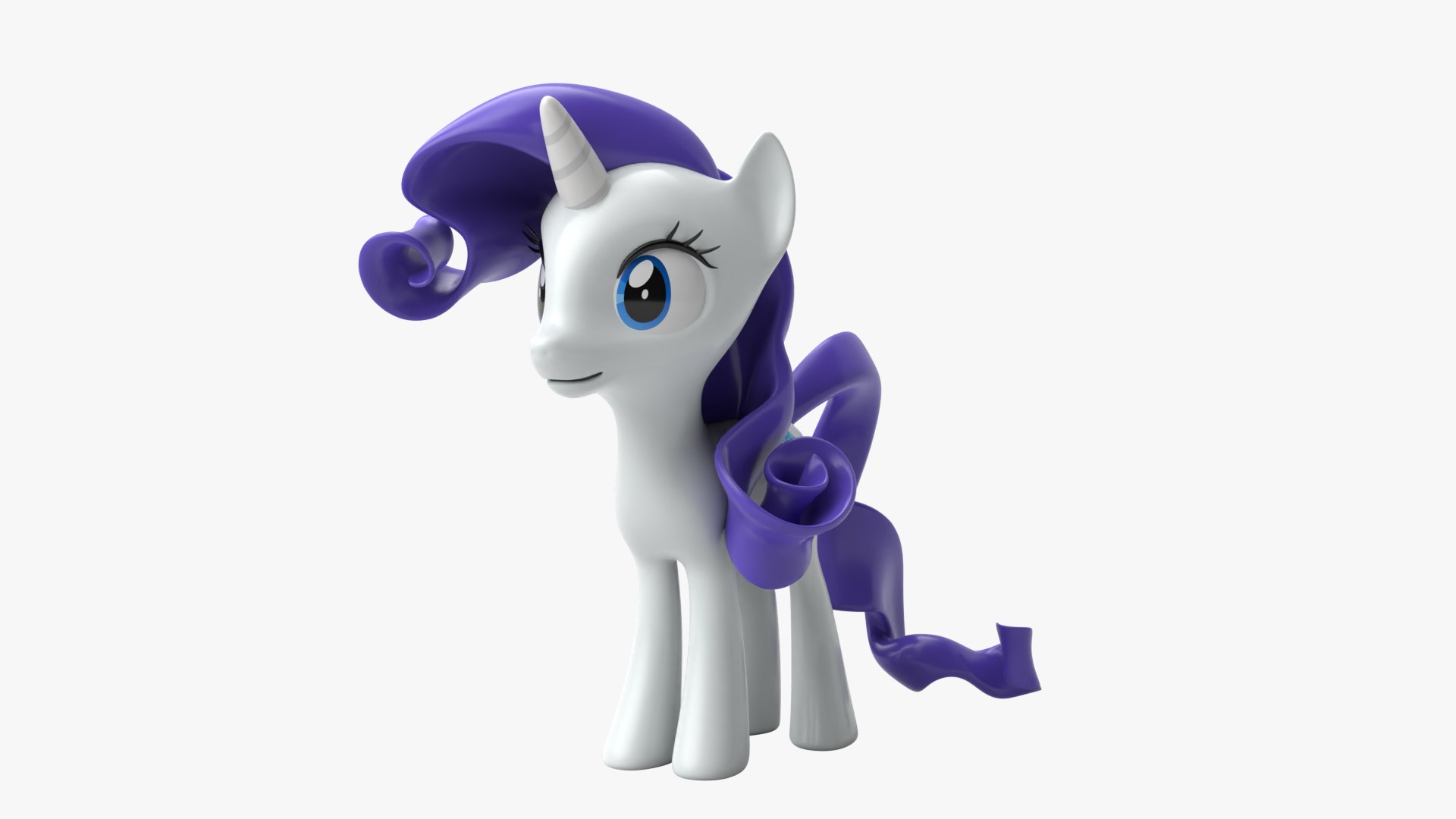 3D Model Rarity Pony - TurboSquid 2009069