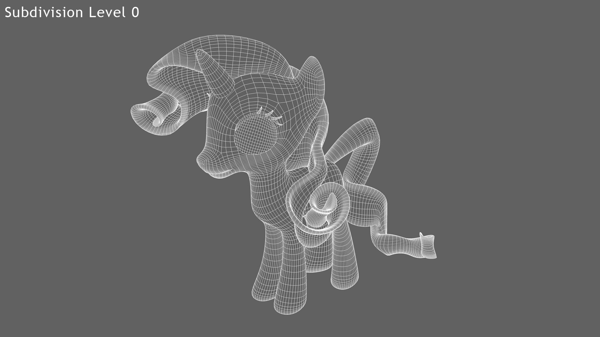 3D Model Rarity Pony - TurboSquid 2009069