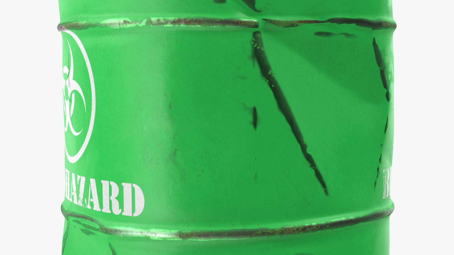 Rusty Biohazard Barrel Container 3D Model - TurboSquid 1699773