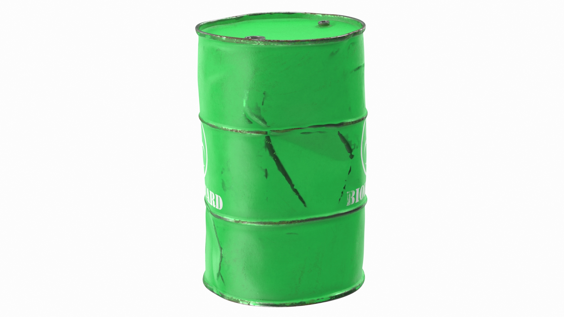 Rusty Biohazard Barrel Container 3D Model - TurboSquid 1699773